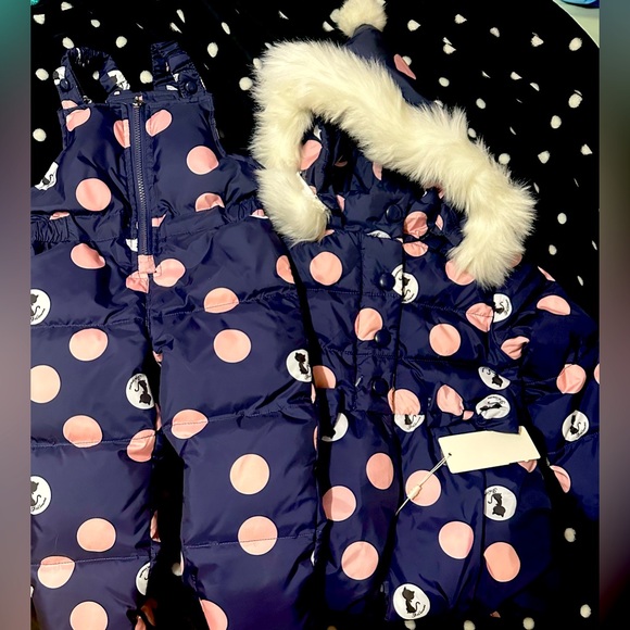 fashion collection | Matching Sets | Toddler Girl Snow Suit Overalls ...